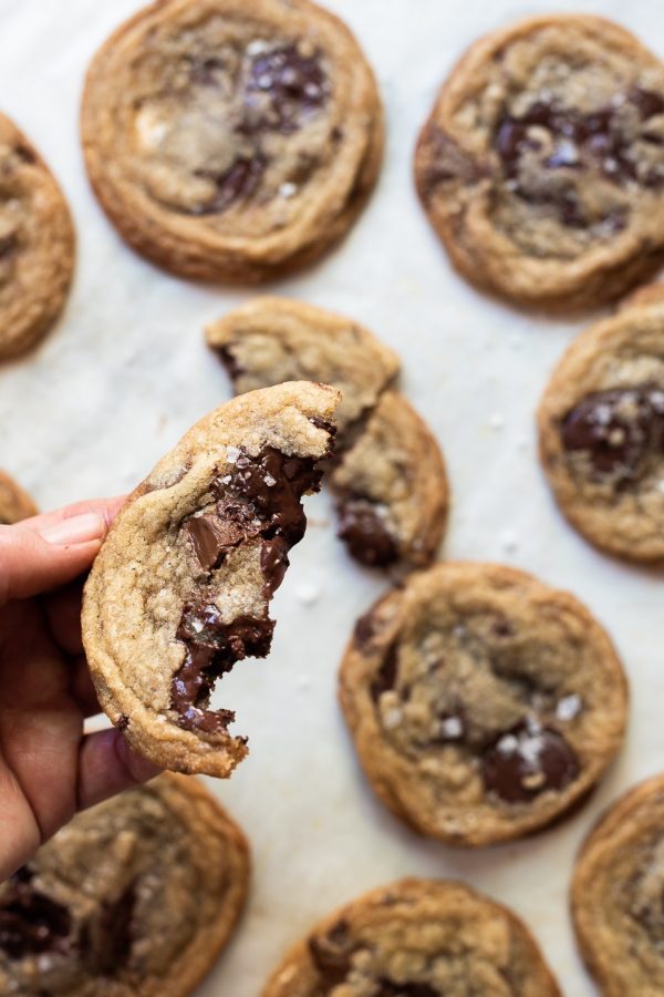 The best halva chocolate chip cookies | Bibbyskitchen recipes