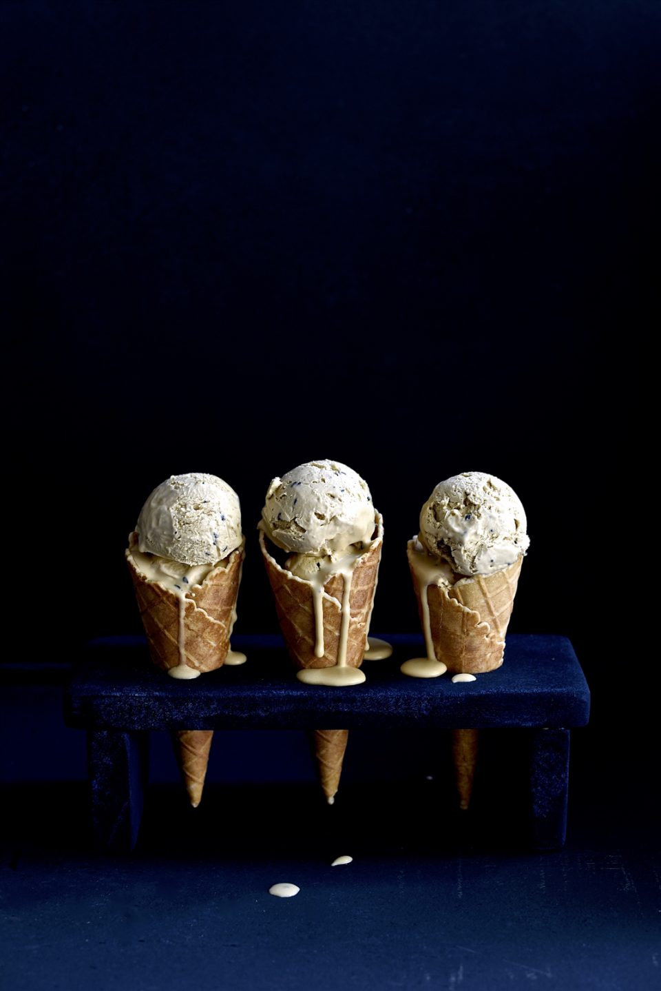 Sesame and liquorice ice cream | Bibbyskitchen recipes