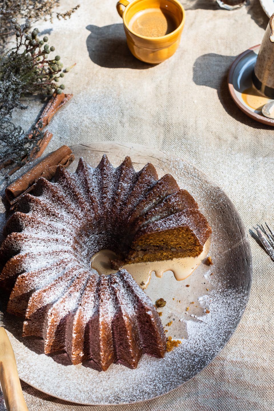 Nespresso Pumpkin Spice Cake | Bibbyskitchen recipes